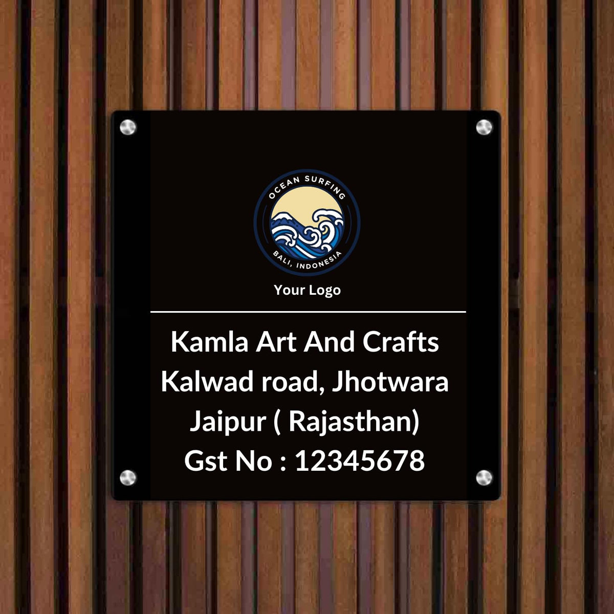 gst name plates for office – JaipurCrafts