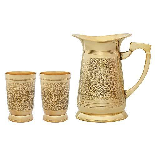 Brass Drinkware Set JaipurCrafts