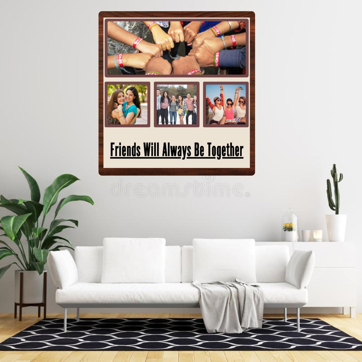 Webelkart Premium Acrylic Customised Best Friend Forever Photo Frame F ...