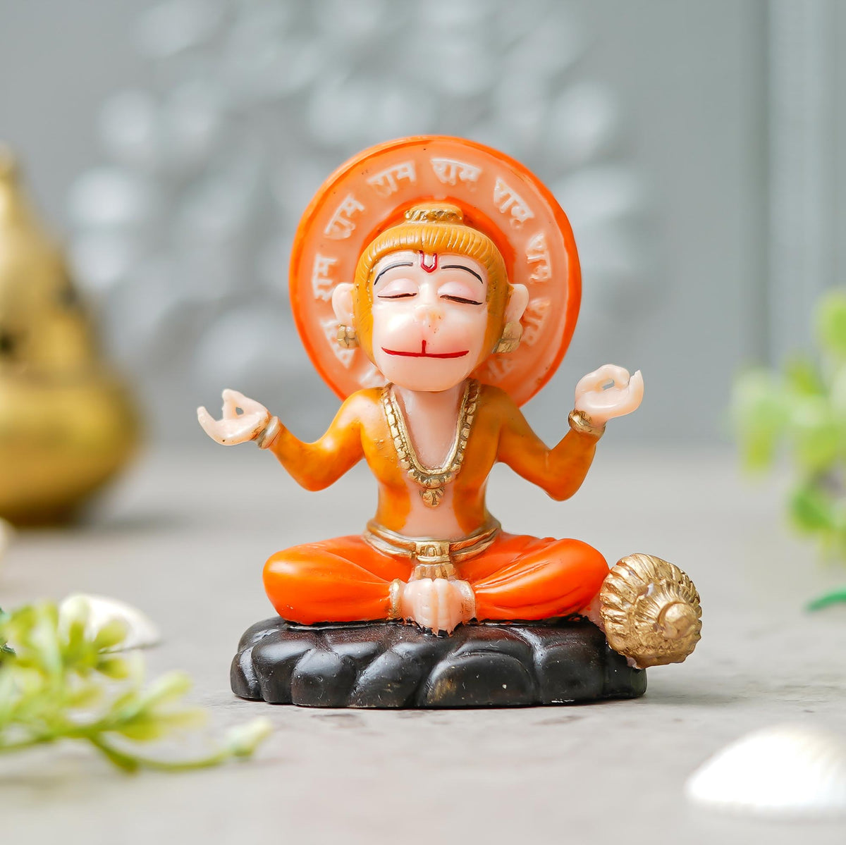 Webelkart Antique Bal Hanuman ji Idol for cardashbord |Mini Hanuman ji ...