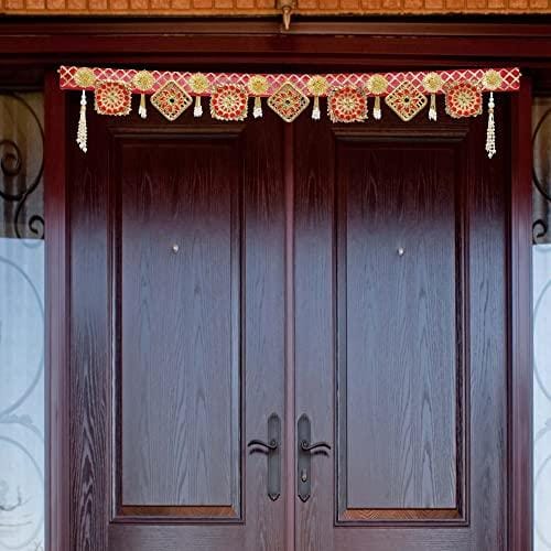 Premium Traditional Plastic Beads Handmade Door Hanging/Bandarwal/Tora